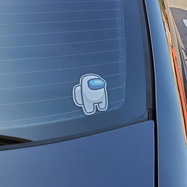 Holographic Among Us Crewmate Sticker - Etsy