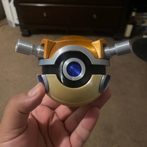 Beast Ball Pokeball Inspired Handmade 3dprinted Fanart - Etsy