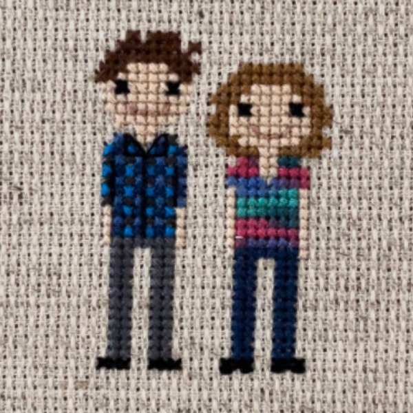 Stitch People Workbook - A Cross-stitch Design Journal to Template Your ...