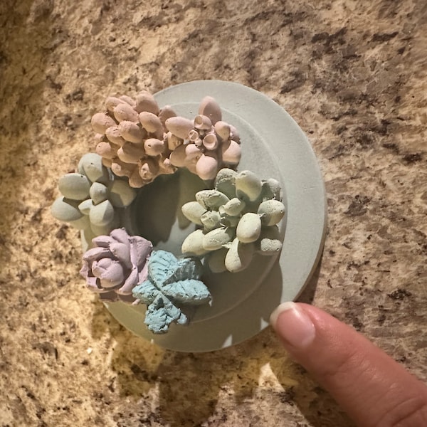 Set of Diffuser Stones- Aroma Stones - Concrete - Rocks - Gems - Cement ...