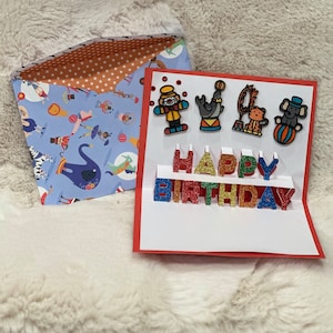 SVG Happy Birthday Shutter Card Instant Digital Download File - Etsy