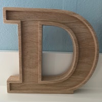 Freestanding Letters, OAK Wood Letters, Personalized Gift, Wooden ...