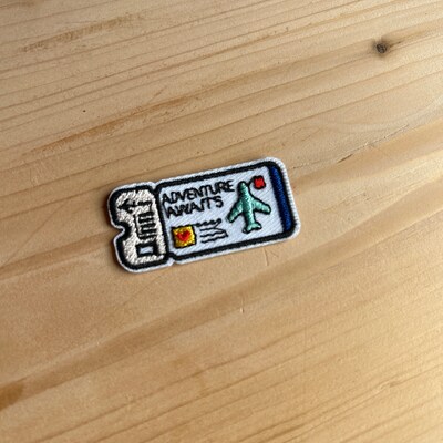 Travel Patch Flying Patch Holiday Patch Vacation Patch Adventure Patch ...