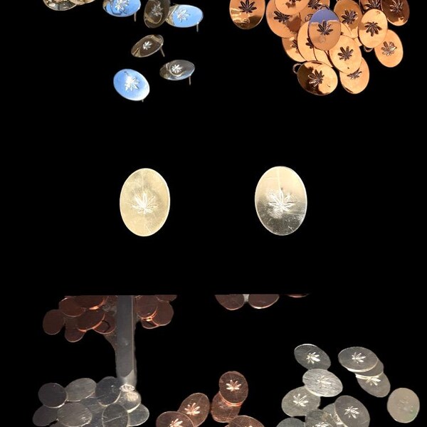 Impress Art 4mm Screw Heads Metal Design 2 Stamp Set Metal Stamp Metal ...