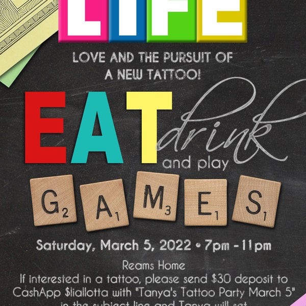 Editable Game Night Invitation, Game Night, Family Game Night, Couples ...