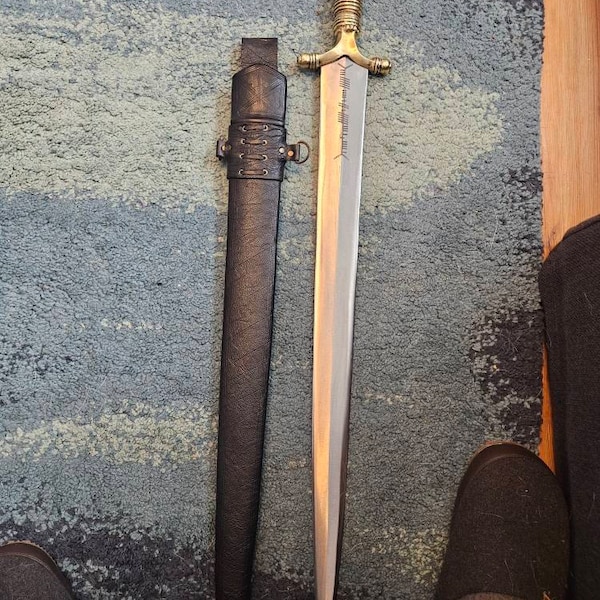 CELTIC SWORD /25 Inches Long Blade Hand Forged Sword/leaf Spring of ...