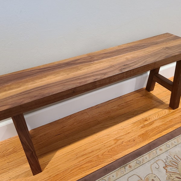 Solid Bird's Eye Maple and Cherry Entry Table - Console Table – Sofa Table – Side Table – Accent ...