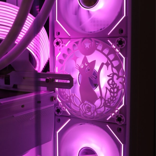 Fan Shroud | Night Cat | Shroud/cover/grill for 120mm and 140mm ...