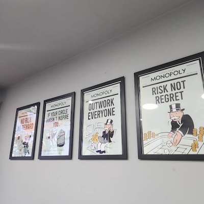 Alec Monopoly, Monopoly Art, Monopoly Man Art, Monopoly Art Canvas ...