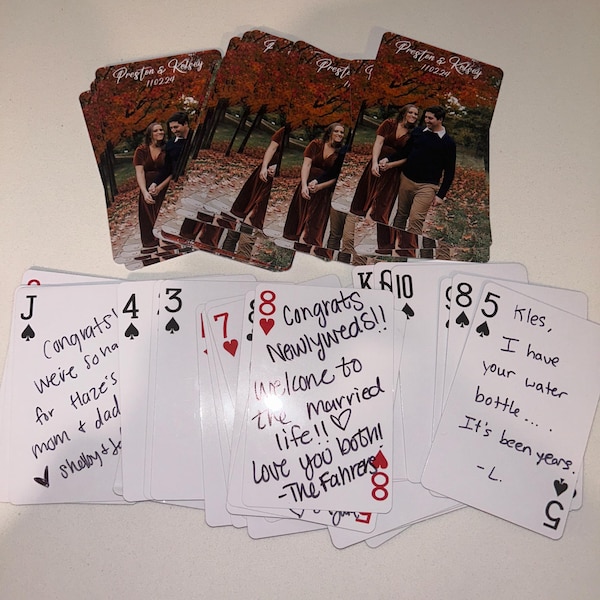 Custom Playing Cards, Personalized Photo Album Alternative, Family ...