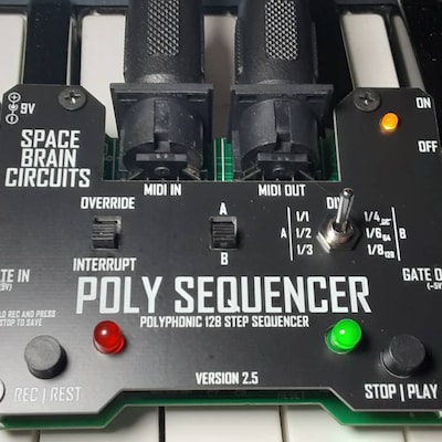 Poly Sequencer 128 Step Midi Sequencer - Etsy