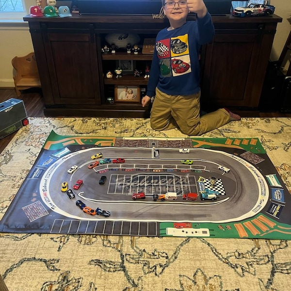 Behrend Superspeedway - 4 Ft. X 6 Ft. Kids Racetrack Playmat - Etsy