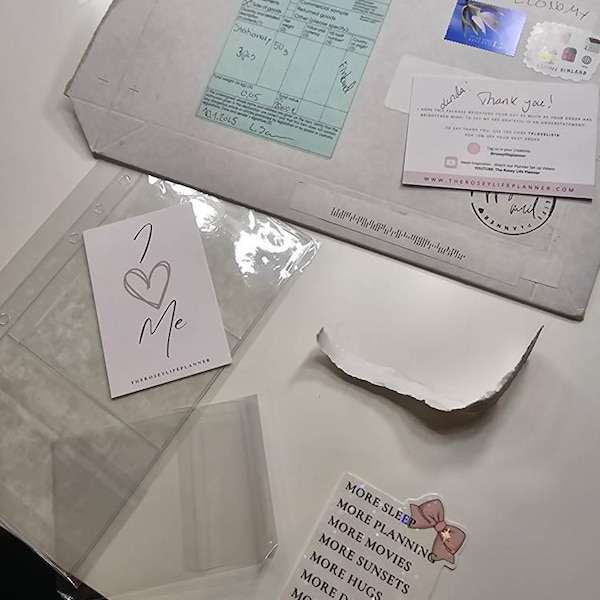 TRANSPARENT STICKY NOTES | Mooca | 50 Sheets | Memo Note Pad | A5 A6 B6 ...