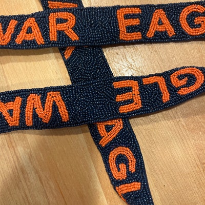 Game Day Foam Finger Beaded Earrings / Seed Bead / College - Etsy