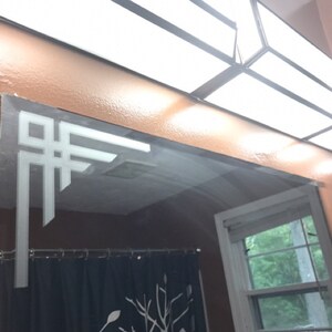 Art Deco Corner Fan 2 Corner Decoration Wall Stickers satin - Etsy