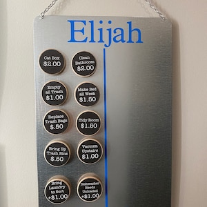 Standing to Do / Done Magnetic Chart | Etsy