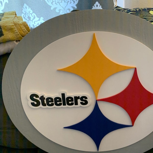 Pittsburgh Steelers Wooden Sign - Etsy