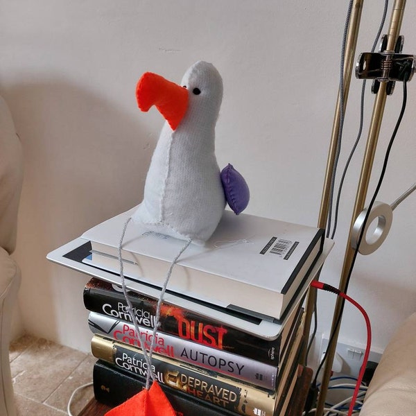 Tomston - the Seagull Sewing Pattern Plush / PDF Soft Toy Bird Sewing ...