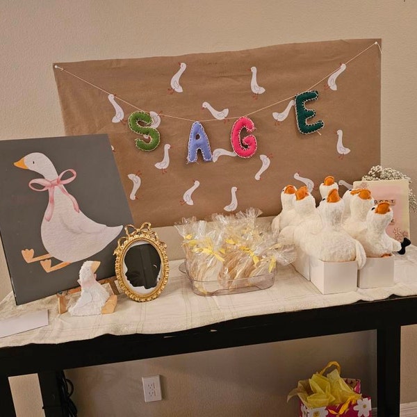 Goose Birthday Cupcake Toppers, Silly Goose Birthday, Goose Party ...