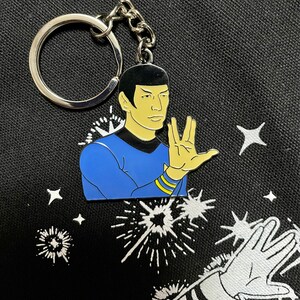 Hello My Name is Mr. Spock Name Tag Enamel Lapel Pin - Etsy