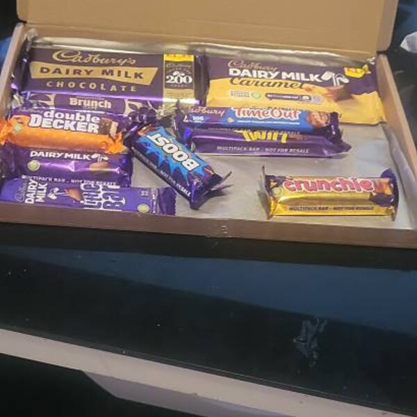 Personalised Mars Chocolate Bar Sweet Gift Box Hamper Selection ...