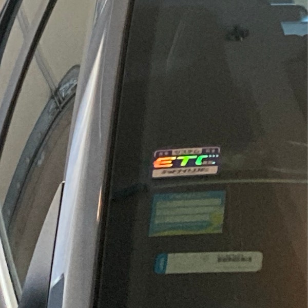ETC Sticker | JDM Car Sticker | Vinyl Decal - Etsy