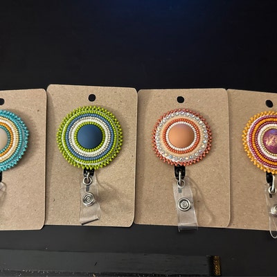 Badge Reel Display Cards Badge Reel Packaging for Vendor Displays Craft ...