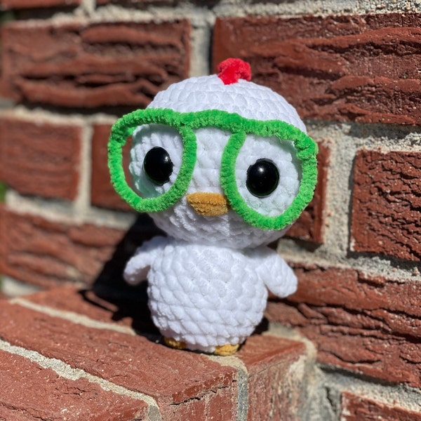 PATTERN: Plush Chickpea the Chicken Pattern - Amigurumi Chicken Pattern ...