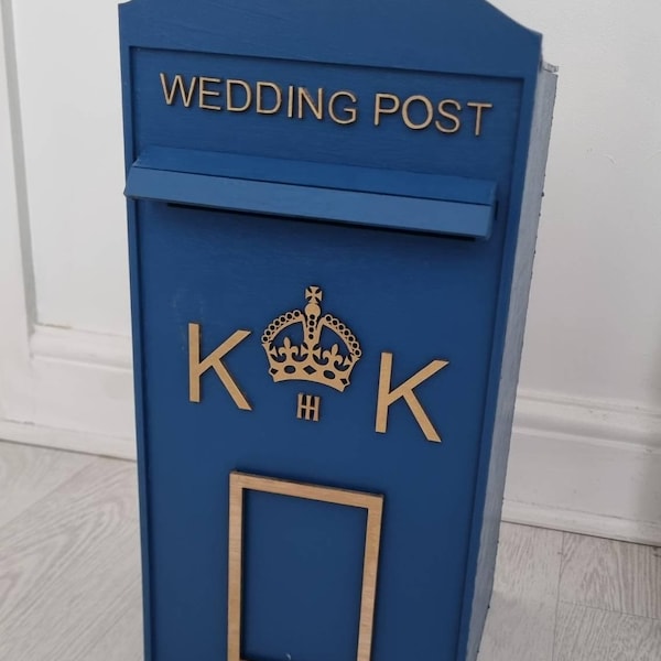Wedding Card Box – Free Customisation - Wooden Post Box, Custom DIY ...