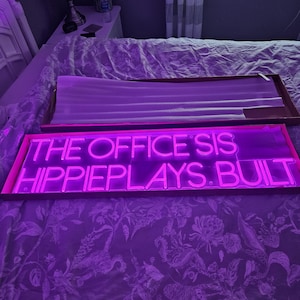 Classy and Catchy Custom Neon Sign Aesthetic Wall Decor Customized LED ...