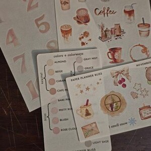ARCH HEADERS PLANNER Stickers - Transparent Stickers | Functional ...