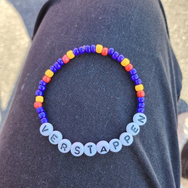 F1 Bracelet | Team Name | Driver Name | Formula One | Fully ...