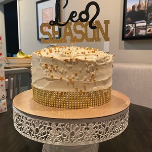 Leo Season Cake Topper. Zodiac Cake Topper. Zodiac Birthday - Etsy Canada