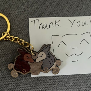 Wolfwalkers 2 Inch Wooden Keychain - Etsy