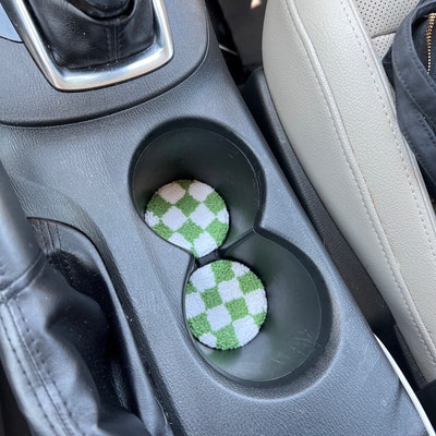 Set of 2 Car Coasterscute Car Accessoriescustomisable Car - Etsy