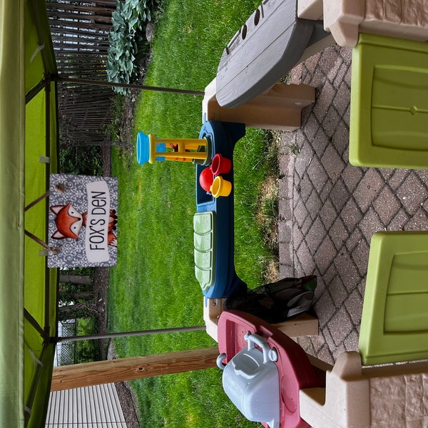 Personalized Woodland Fox Door Name Sign - Etsy