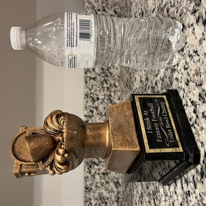YOU ROCK Rock Star Award Rock on Hand Trophy Funny Trophy Achievement ...