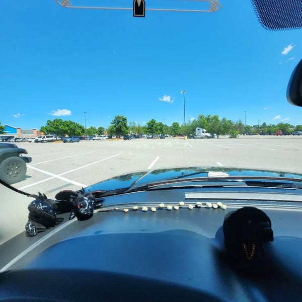 Skyrim Navigation Compass Quest Bar Rearview Mirror Mini Permanent ...