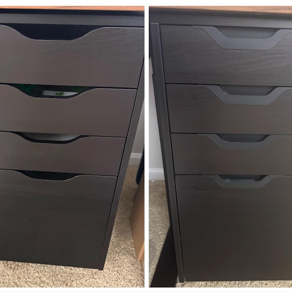 IKEA Alex Drawer Handle With Label Holder • Home Organizing Various ...