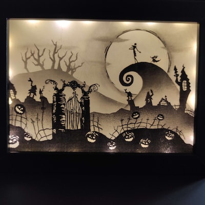 Stranger Things Decor Stranger Things Shadow Box Halloween - Etsy