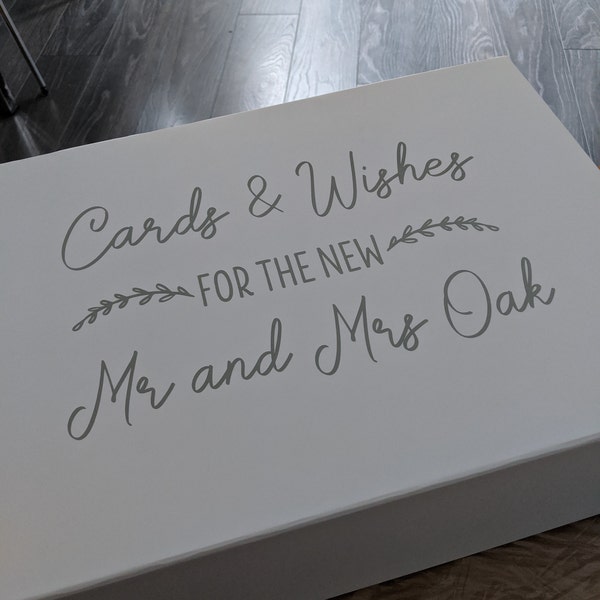 Card Vinyl Decal, Wedding Post Box Vinyl, Ikea Greenhouse, Vinyl for ...