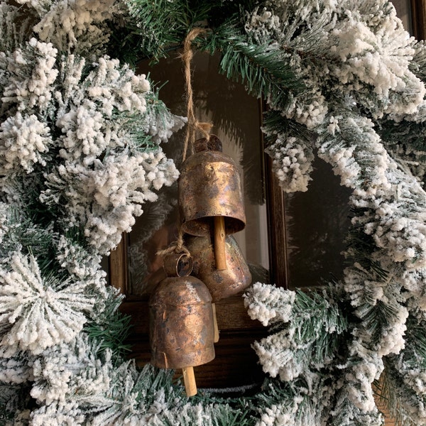 Rustic Garden Bells~old World Copper Bells for Home & Garden~ 2” or 7 ...