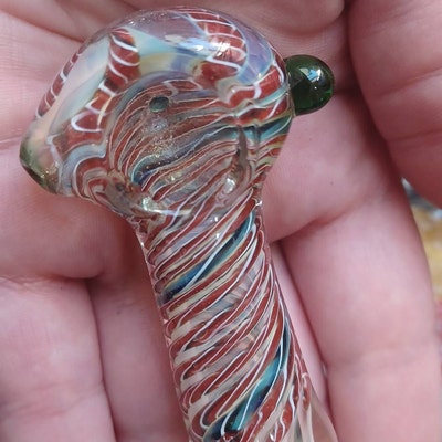 Mystery Glass Pipes Smoking Hand Pipe Glass Handmade Unique Bowl Small ...