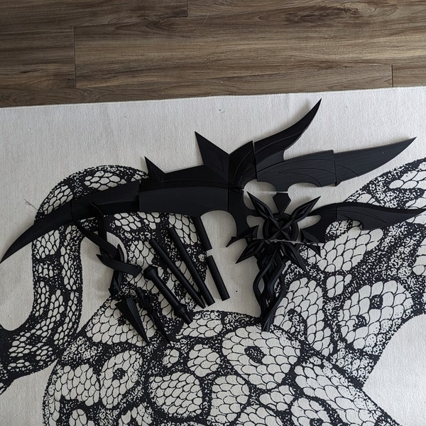 Caesar King Sword and Shield ZZZ Zenseless Zone Zero 3D Print Kit - Etsy