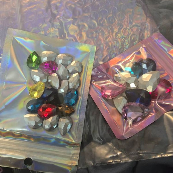 LONG FAKE Sprinkles Polymer Clay Kawaii Decoden Faux Topping Diy Slime ...