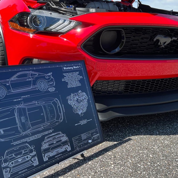 Chevrolet Impala SS 1963 Hardtop Laser Engraved Wall Art, Blueprint ...