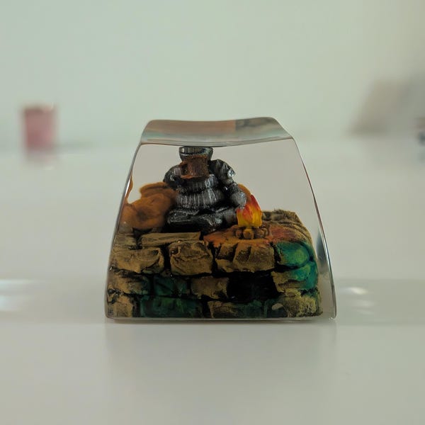 Shark Vs Kraken Fight Diorama Megalodon Hunting Ocean Theme Epoxy Lamp ...