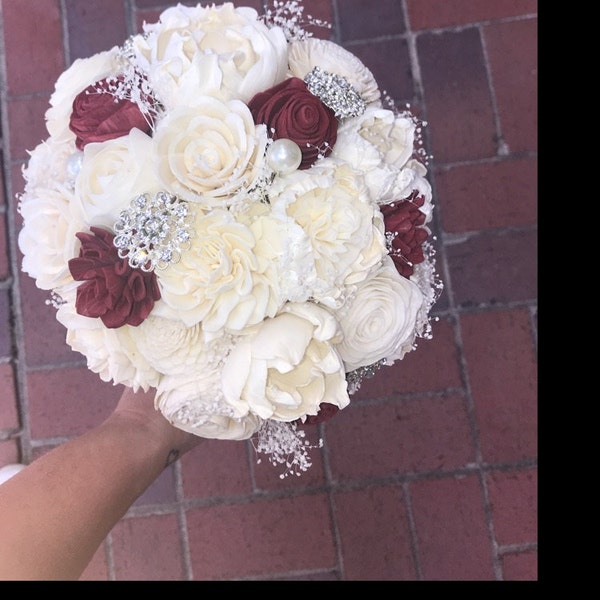 Single Rose, Rustic Rose, Ivory Rose, Sola Flower Rose, Wooden Rose ...