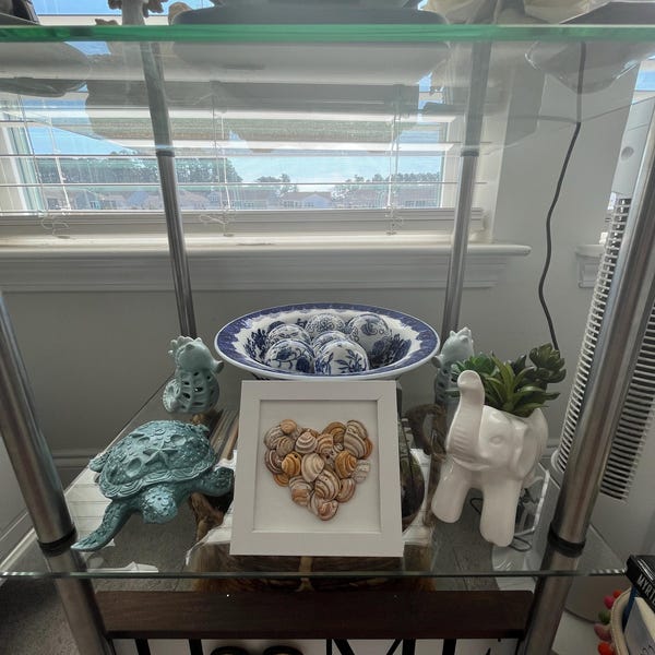 Mom and Daughters Shell People Art - Etsy