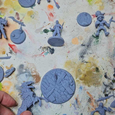 Box of Minis Dnd, Dungeons and Dragons, Tabletop Gaming, Miniature ...